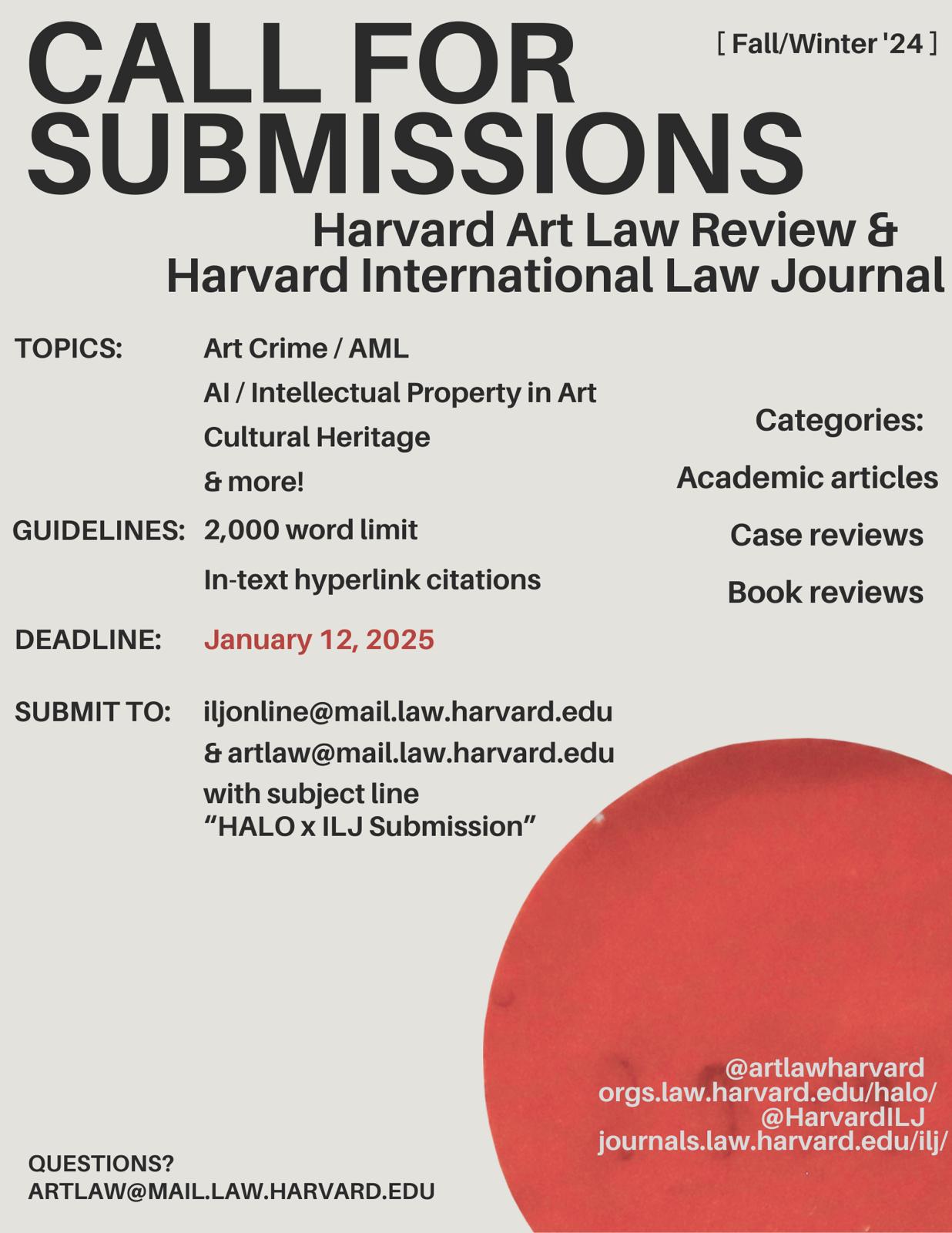 Harvard International Law Journal Online | Harvard International Law ...